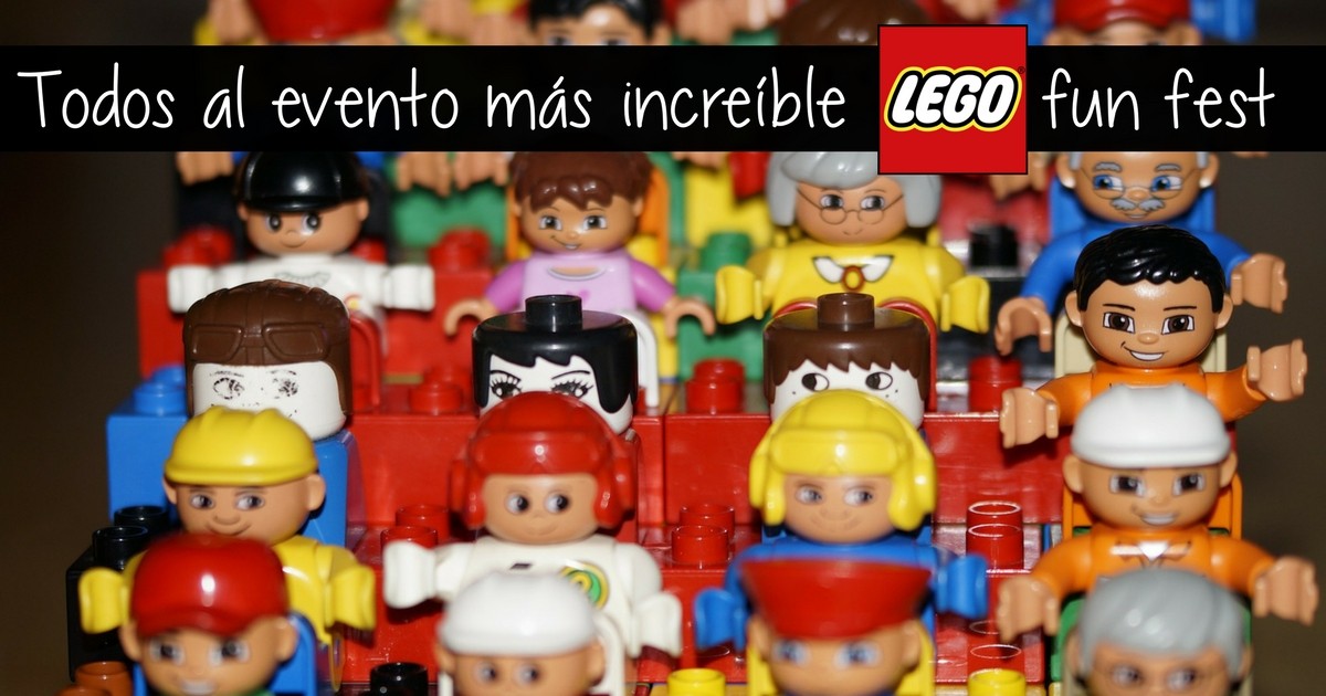 Todos al evento más increíble Lego Fun Fest - LA ESPÁTULA VERDE