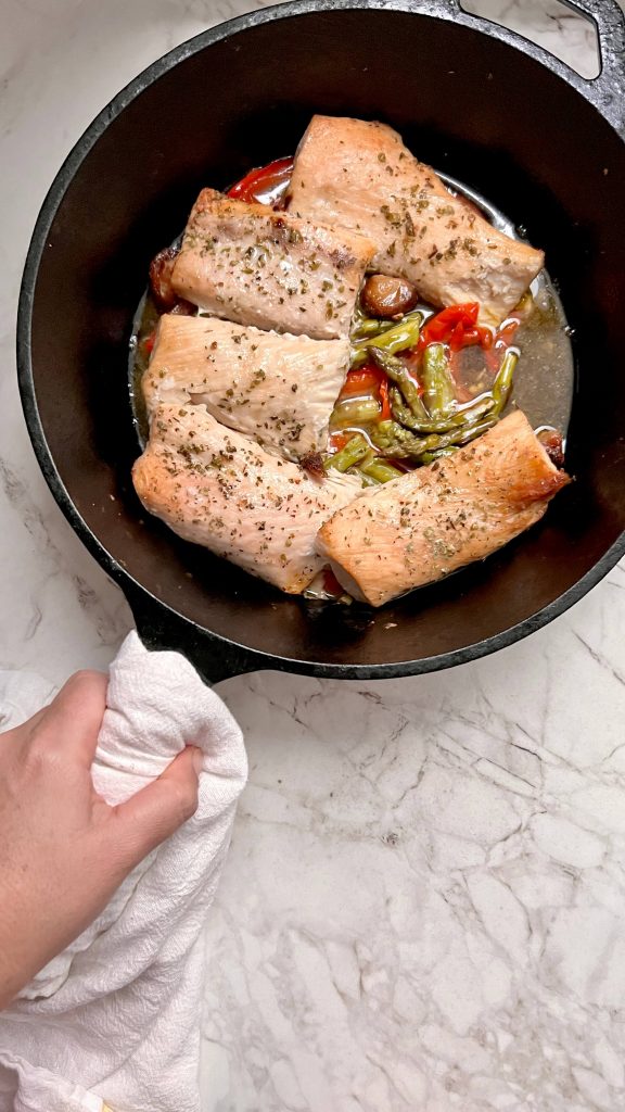 pescado-al-horno-con-verduras-2 - LA ESPÁTULA VERDE